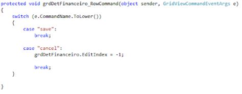 Gridview Linha Em Branco Atalhos Ti