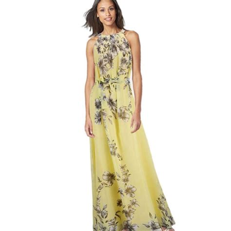 Yellow Plus Size Maxi Dress Pluslookeu Collection