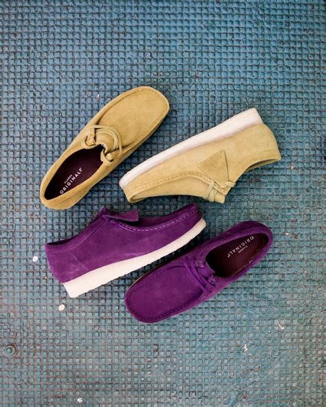 Colored Wallabee Shoes