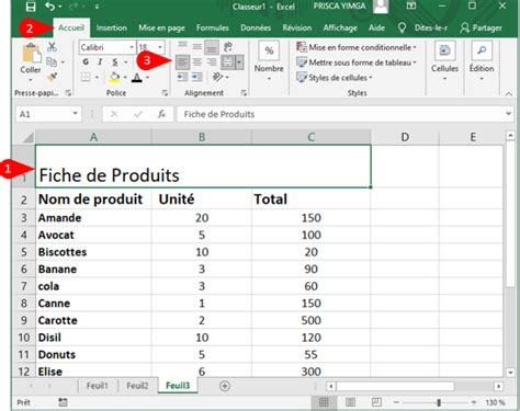 Aligner Le Texte Dans Une Cellule Excel