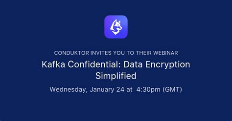 Kafka Confidential Data Encryption Simplified Conduktor Donncha Fenton