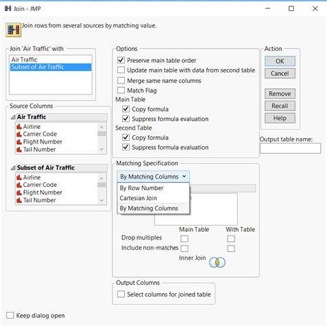 Solved How Can I Concatenate Columns From Different Jmp Files Jmp