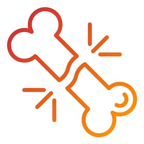 Premium Vector Vector Design Bone Fracture Icon Style