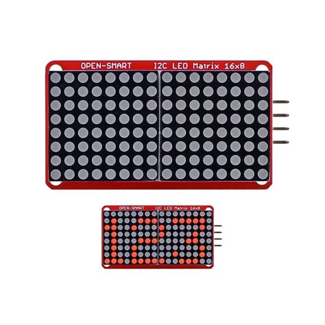 Mjkdz 16×8 Led Dot Matrix Display Module A Versatile Visual Display Solution Xpart Electronic