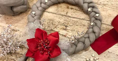 Tutorial Ghirlanda Natalizia Fai Da Te Intrecciata Spazio Battibaleno