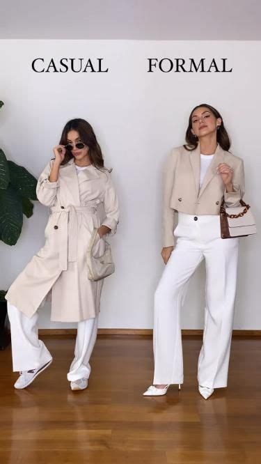 Casual Vs Forma Outfits Outfit Ideas Inspiración De Looks Looks Casual Y Formal