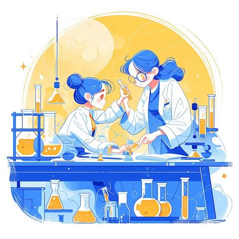 Premium Vector Students Engaging In Stem Activities