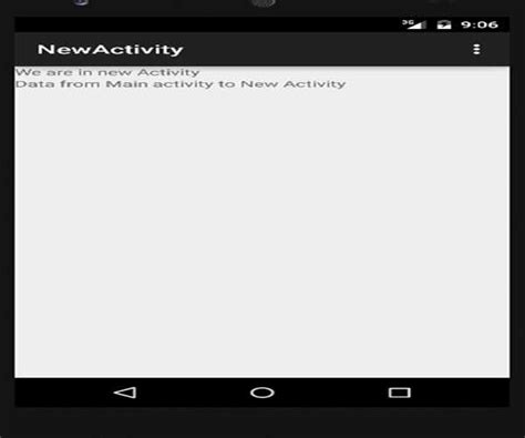 Start A New Activity Within An Activity In Android Mindstick
