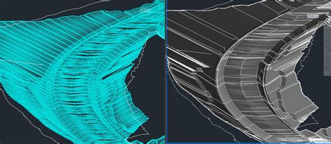 Creating A Surface From Multiple Polyface Meshes Triangles Connect From The Wrong Elevation