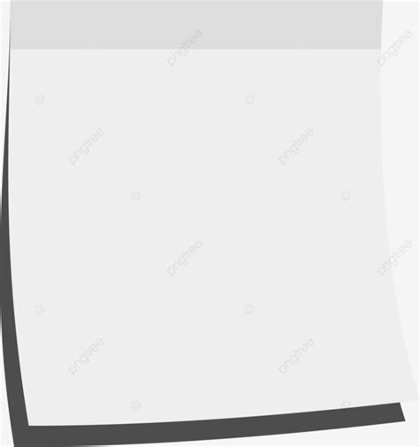 Grey Memo Stick Attached Billboard Post White PNG Transparent Image