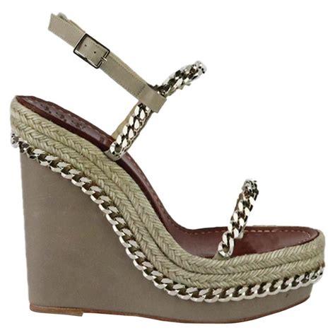 Christian Louboutin Seafoam Green Birdcage Kitten Heel At 1stdibs