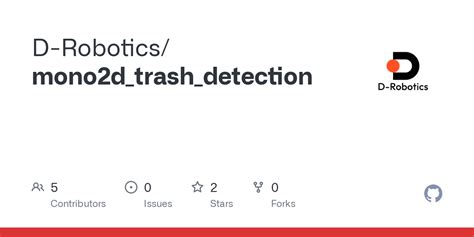 Github D Robotics Mono2d Trash Detection