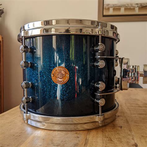 Tom 108 Gretsch New Classic Maple Ocean Sparkle Lacquer Reverb
