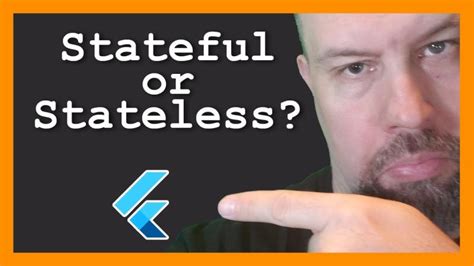 what is stateful vs stateless in flutter development rawad bin