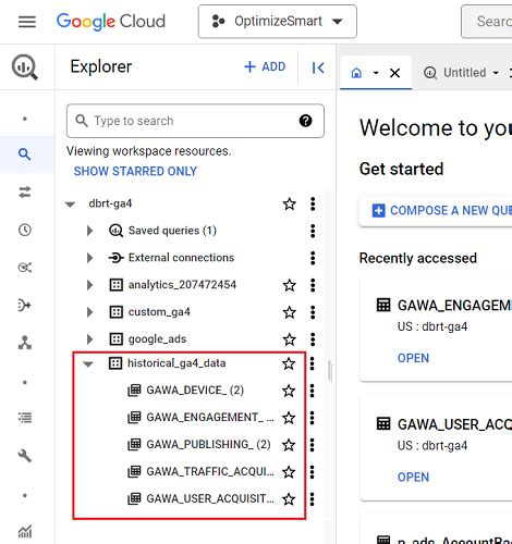 How To Backfill GA4 Data In BigQuery Optimize Smart
