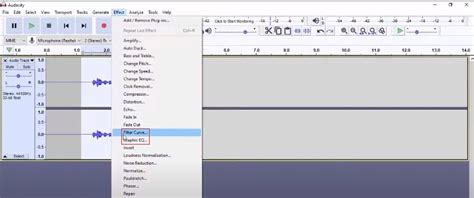 Steps To Audacity Equalization Missing Hollyland