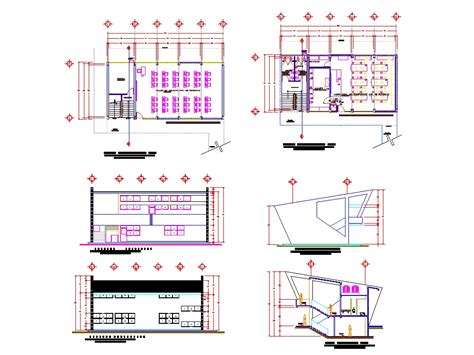 computer and laboratory module in autocad cad 1 09 mb bibliocad