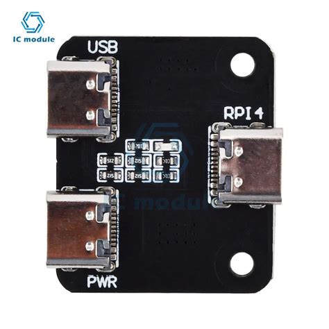 type c interface power splitter is suitable for raspberry pi 4 usb 1 to