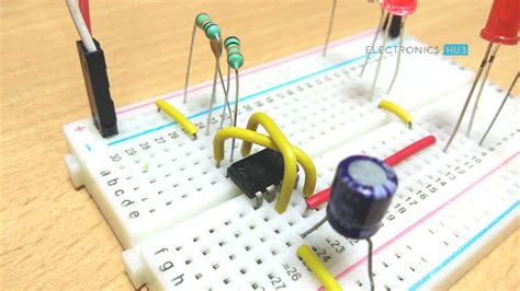555 Timer Ic Testing Circuit And Its Working
