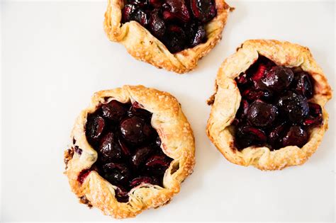 Sweet Cherry Mini Galettes For Summer ~ The Sweet Nerd