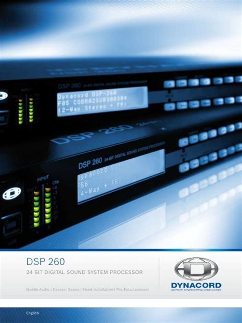 Brochure DSP Dynacord