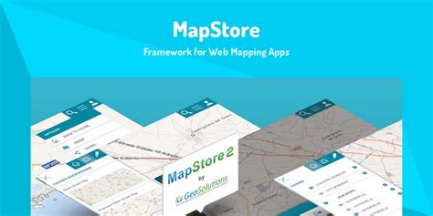 mapstore framework for web mapping apps made with react js