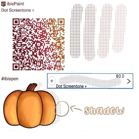 An Orange Pumpkin Sitting Next To A Qr Code On A White Background With