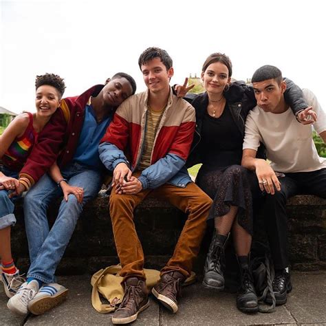 Sex Education Fans Sex Education Behind The Scenes Pics