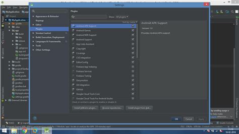 Gradle Android Studio Analyze Apk Gives Ide Fatal Error Exception In Plugin Android Support