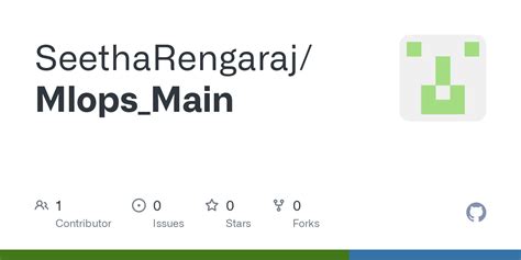 Github Seetharengaraj Mlops Main