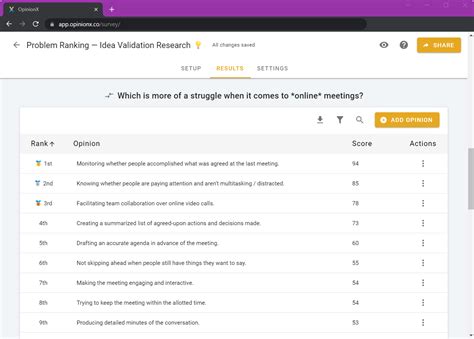 pairwise comparison explanation methods examples tools opinionx