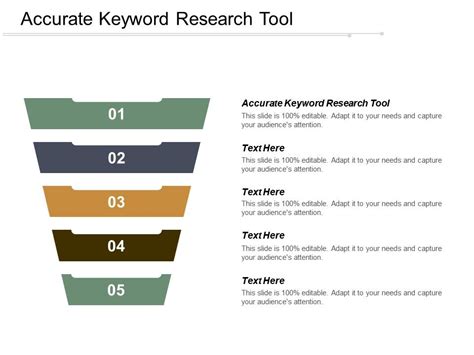 accurate keyword research tool ppt powerpoint presentation diagram