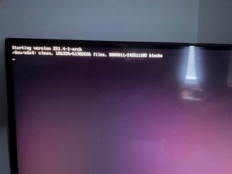 Arch Problem It Just Stays On This Screen Need Help Rlinux4noobs