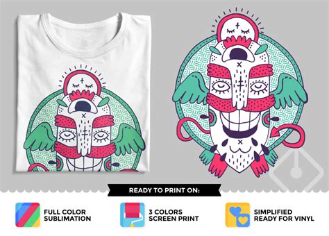 Fun Monster T Shirt Pack PRINT READY License Vexels Blog