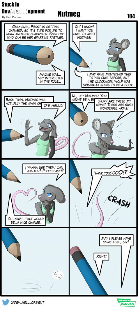 Nutmeg Stuck In Devhellopment 104 By Averageearthfolk On Deviantart