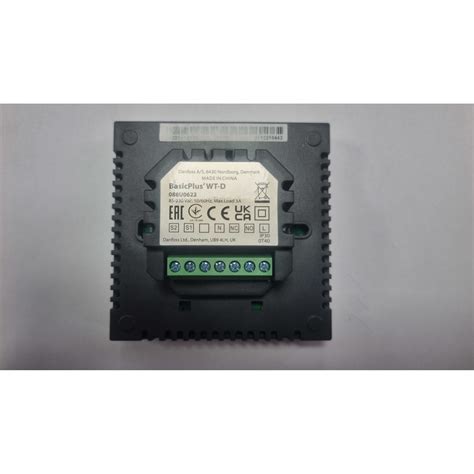 Termostat Ambient Danfoss Basic Plus2 Wt D 088u0622 Emagro