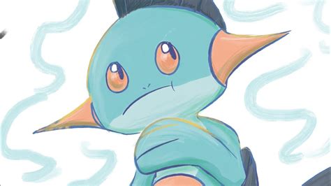 Daily Pokemon Draw 259 Marshtomp Youtube