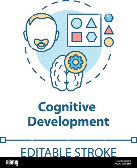 Cognitive Development Concept Icon Stock Vector Image And Art Alamy