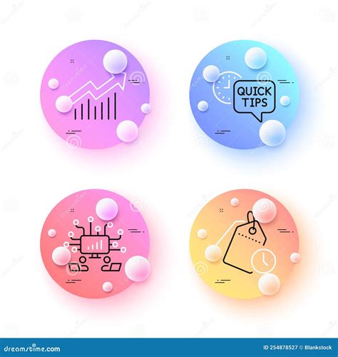 Teamwork Time Management And Demand Curve Minimal Line Icons For Web Application Printing