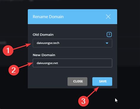 Hướng Dẫn đổi Domain Của Hosting User Trên Directadmin Vhost