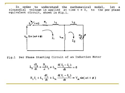 Papers On The Induction Motor Transients Common Types