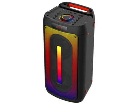 Rage Dual 4 Bluetooth Party Speaker With Wireless Microphone And Remo