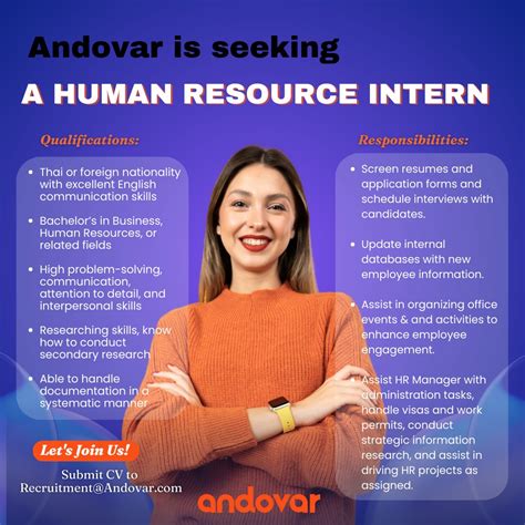 Internship In Bangkok หาที่ฝึกงานในกรุงเทพ 📣 Andovar Is Seeking