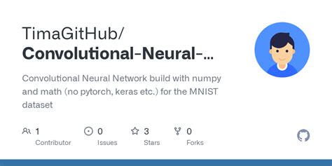 Github Timagithubconvolutional Neural Network From Scratch