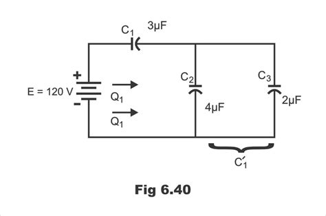 Calculations About Capacitors In Series And Parallel