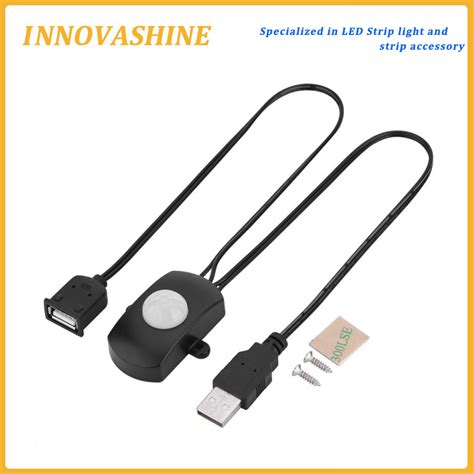 2a Pir Sensor Dc 5v 12v 24v Mini Usb Motion Sensor Controller Infrared Motion Detector Automatic