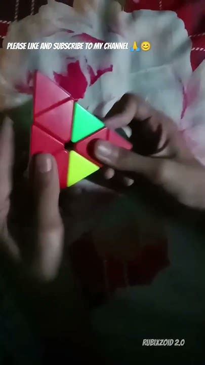 checkerboard pattern on pyraminx shorts rubikscube youtube