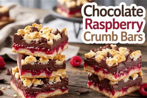 Best Chocolate Raspberry Crumb Bars Recipe Quick And Easy Best Chocolate Raspberry Crumb Bars Recipe Quick And Easy