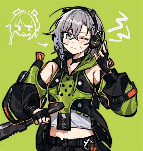 Silver Wolf And Anby Demara Honkai And 3 More Drawn By Emne Danbooru