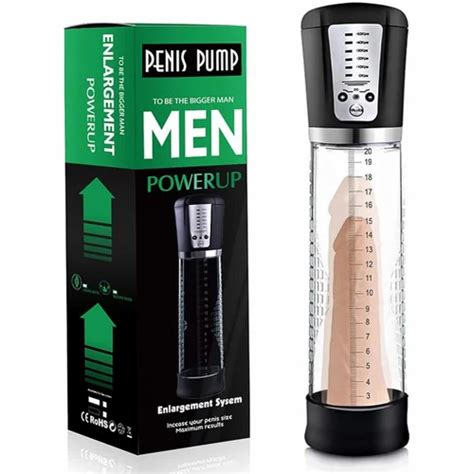 high power electric penis pump rechargeable 5 speed male enlargement